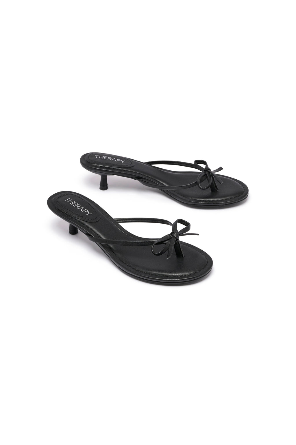 THERAPY Somer Thong Heel Black– Selfie Leslie
